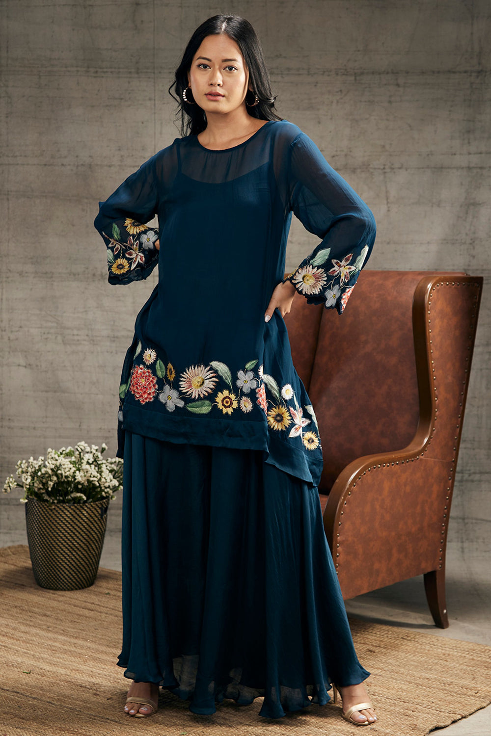 Gulista Patch Work Co-Ord Set – Mohi fashion